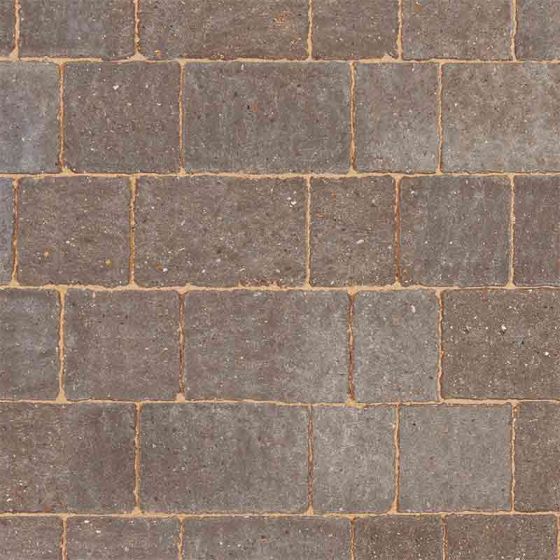 BRETT ALPHA PAVING MEDIUM 140 x 140 x 50mm CHARCOAL (PRICE PER SQ ...