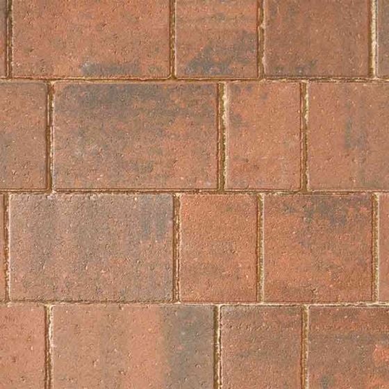 BRETT BETA PAVING MEDIUM 140 x 140 x 60mm BRINDLE (PRICE PER SQ. METRE ...