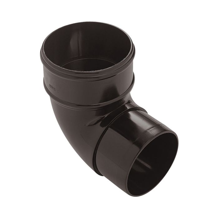 ROUND DOWNPIPE OFFSET BEND 68MM - 92.5? BLACK AB1BL - Chartway Building ...