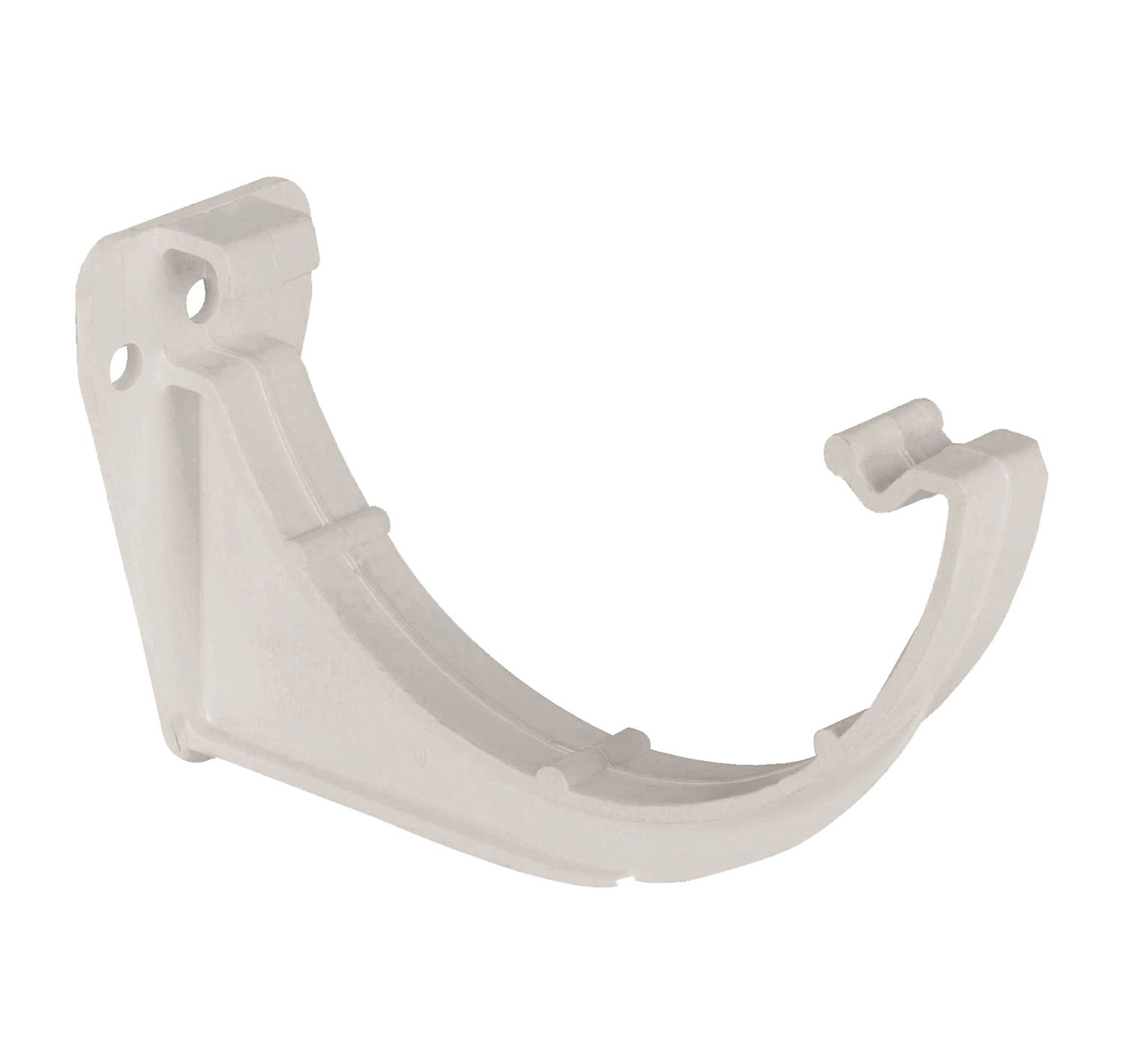 ROUND GUTTER FASCIA BRACKET 112MM - WHITE AK1W - Chartway Building Supplies