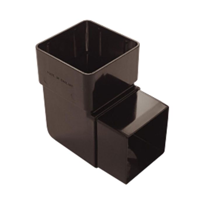 SQUARE DOWNPIPE OFFSET BEND 65MM - 92.5° BLACK ABS1BL - Chartway ...