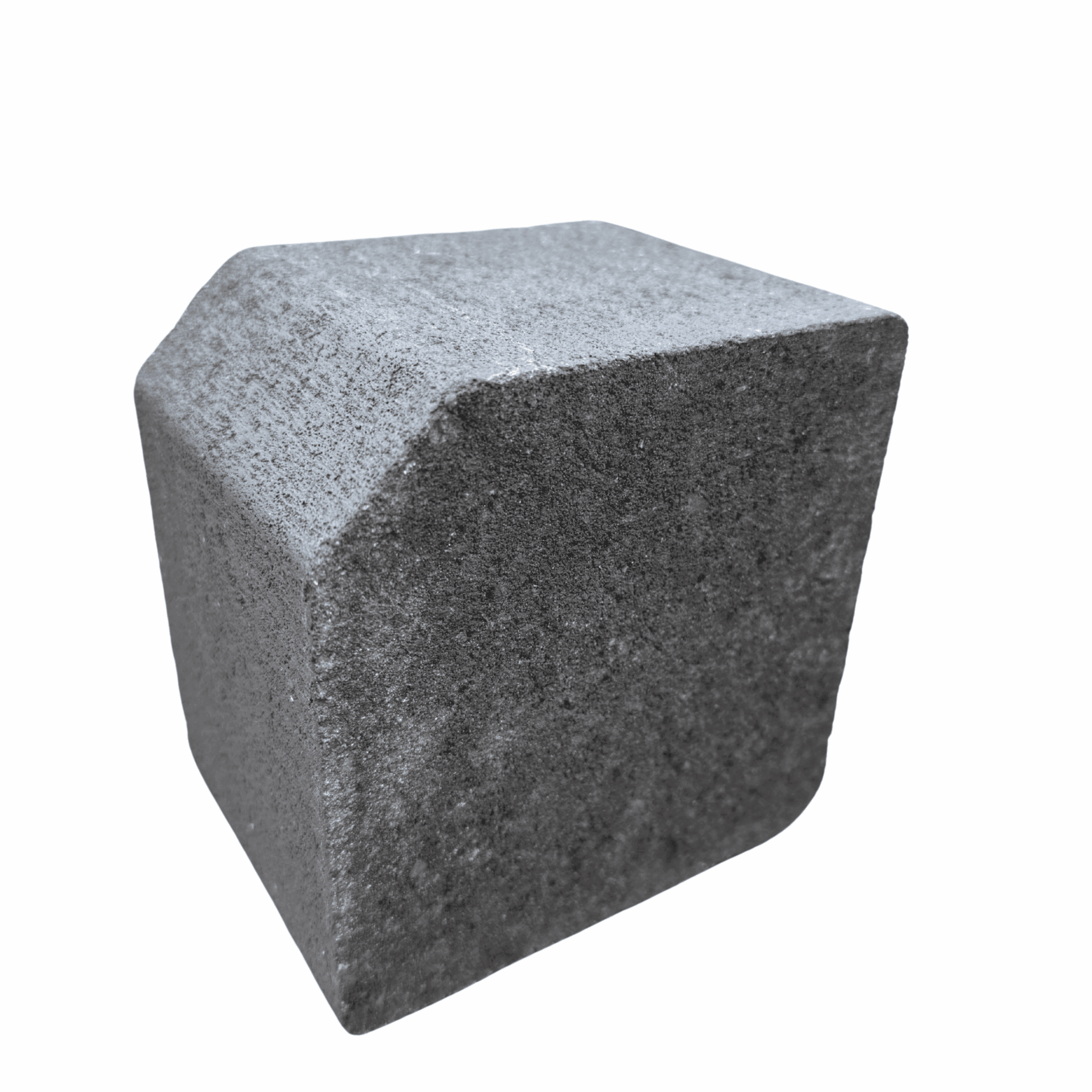 CASTACRETE DRIVEWAY SMALL KERB KS - CARBON BLACK BULLNOSE/HALF BATTER ...